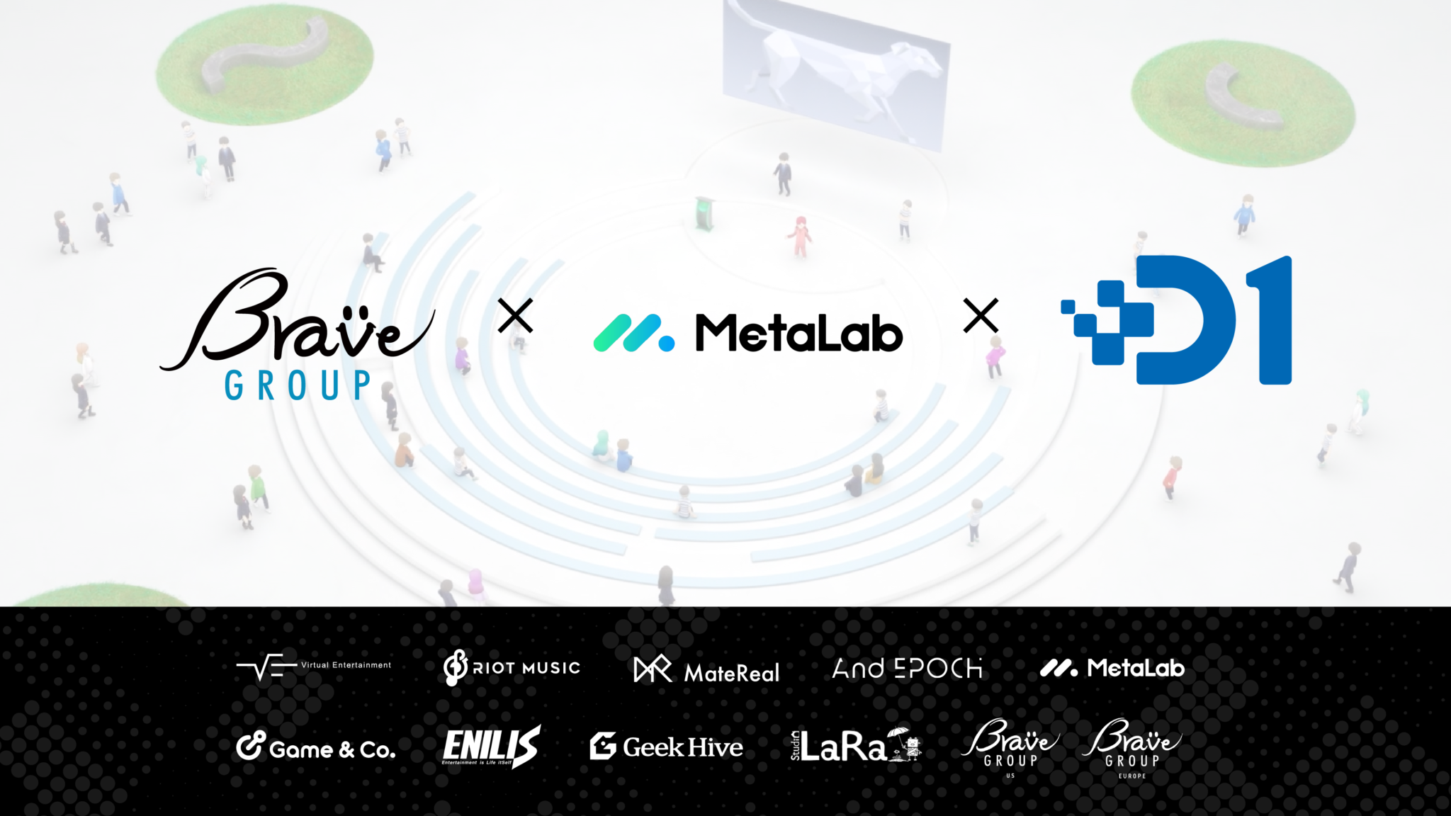 Brave group、XR・3DCGアニメーション領域で20年以上の歴史と実績を誇る株式会社ディーワンと経営統合！子会社MetaLabの新 ...