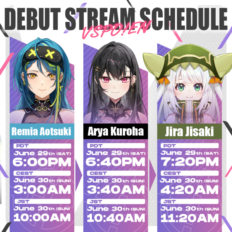 Next-gen Virtual-esports project VSPO! launches the English-speaking ...