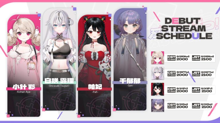 Next-gen Virtual-esports project VSPO! launches the Chinese-speaking ...