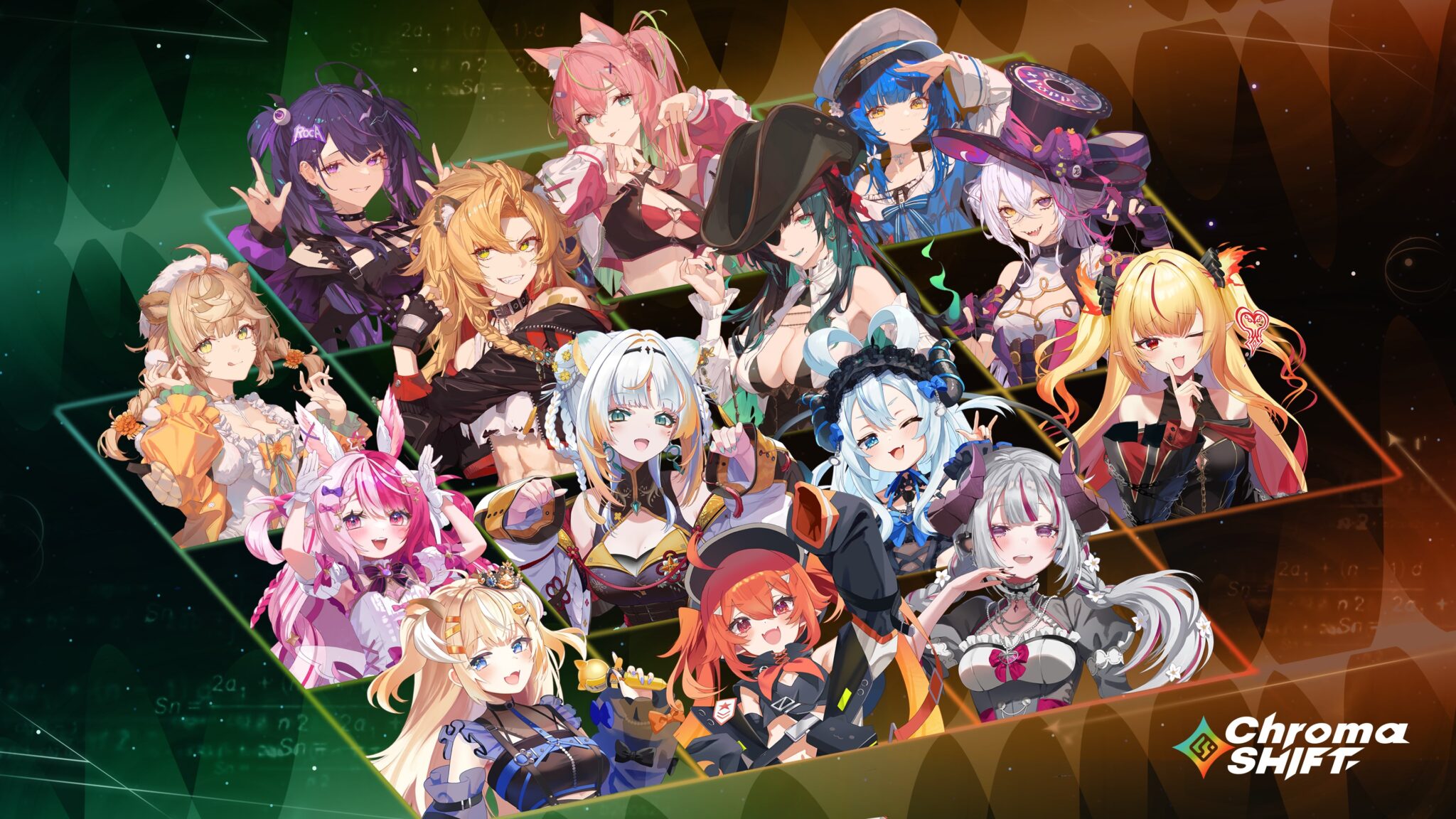 Popular international VTuber group relaunches as "ChromaSHIFT." - News ...